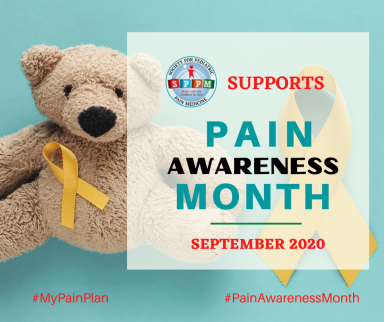 September is Pain Awareness Month! - Society for Pediatric Pain Medicine