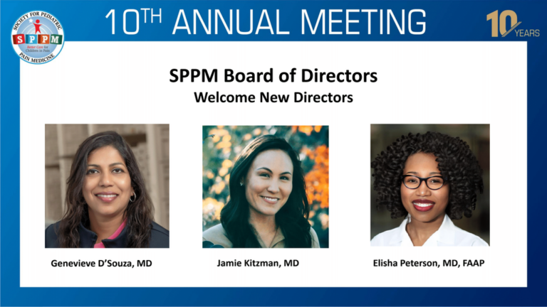 Congratulations to the new SPPM Board Members! - Society for Pediatric ...